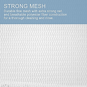 3Pcs Durable Fine Mesh Laundry Bags for Delicates 12 x 16 Inches (3 Medium)