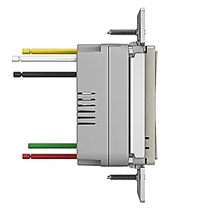 Legrand - Pass & Seymour Radiant WWRL50NICCV2 Tru-Universal Enabled Dimmer, Nickel Smart Wi-Fi Switch