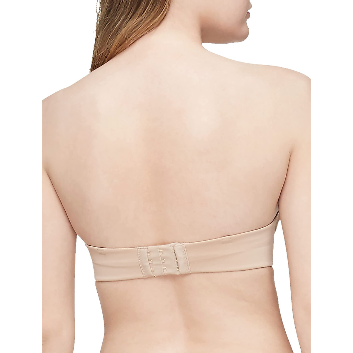 Calvin Klein Women's Perfectly Fit Strapless Convertible Push-Up Bra Bare