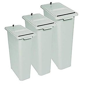 HSM Shredinator 30 Shred Bin (30shredll-44-720D), Blue, 23 Gallon