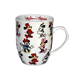 Disney Minnie Mouse Through The Years 16oz Porcelain Mug