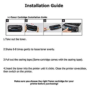 1 Pack 53A | Q7553A (Black) Compatible High Yield Toner Cartridge Replacement for HP Laser Jet P2014 P2014n P2015 P2015d P2015dn P2015x M2727nf Printers,Sold by Thurink.