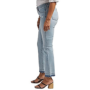 JAG Jeans Women's Petite Eloise Mid Rise Bootcut Jeans-Legacy, Beach Blue Cropped