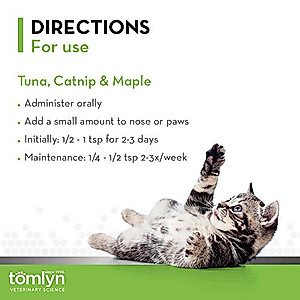Tomlyn Laxatone Hairball Remedy Gel for Cats - Catnip Flavor (2 Pack)