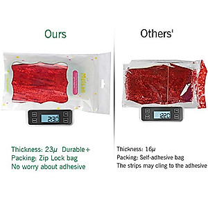 Melsan 2 Pack 3.2 ft x 8.2 ft Tinsel Foil Fringe Curtains Backdrop, Sparkle Fringe Curtains for Party Photo Background Decoration, Red