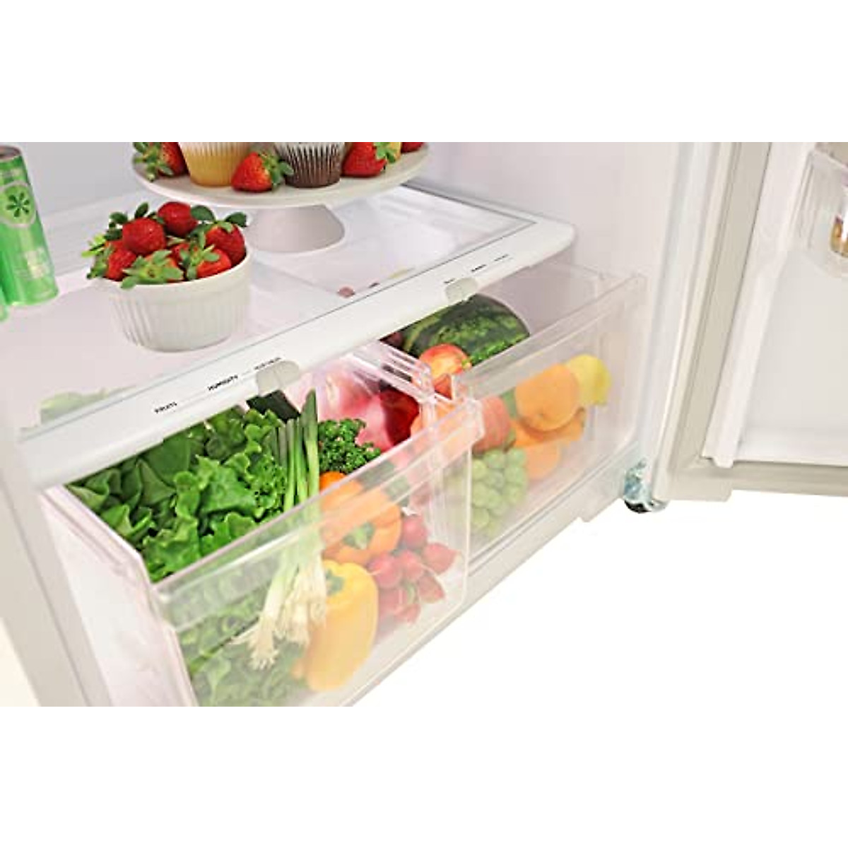 Winia 18 cu. Ft. Top Freezer Refrigerator - White (WZTG18HSWCD)