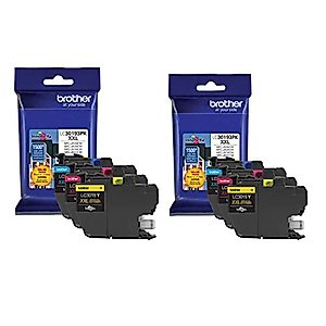 Printer LC30193PK Super High Yield XXL 3 Pack Ink Cartridges- 1 Ea: Cyan/Magenta/Yellow Ink - 2 Pack