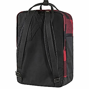 Fjällräven 15" Kånken Re-Wool Laptop Red/Black One Size