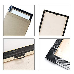 African American Wall Art, Women Empowering Art, Rose Women Wall Paintings Modern Artwork Stretched and Framed Poster For Bathroom Office Living Room Wall Decor, Floral Head Woman Print 12x16in