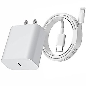 iPhone 12 13 14 Fast Charger, [Apple MFi Certified] 20W USB C Fast Charger Block with 6.6FT Type-C to Lightning Cable, Super Fast Charging Compatible with iPhone 14/13 Pro/12 Pro Max/11/Xs Max/XR/X/8P