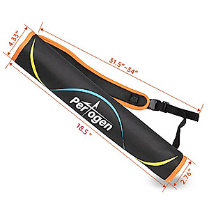 Perogen Youth Quiver,Archery Quiver,Arrow Quiver for Kids, Arrow Bag for Hunting,Waist Hanged Quiver