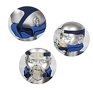 CPAP Neck Pads Headgear Strap Covers - for Most CPAP Full Face & Nasal Mask Headgear Straps Comfortbale Breathable
