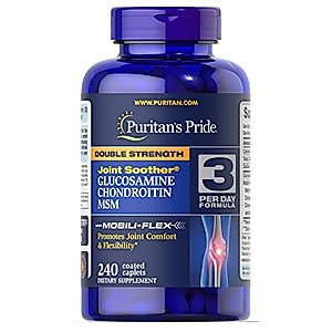 Puritan's Pride Glucosamine, Chondroitin & MSM -3 Per Day Formula