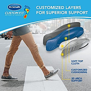 Dr. Scholl's Custom Fit Orthotic Inserts, CF 340