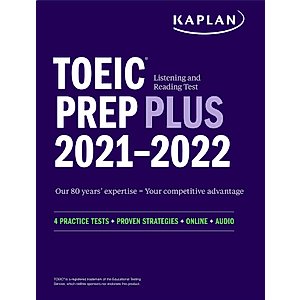 TOEIC Listening and Reading Test Prep Plus: Second Edition (Kaplan Test Prep)