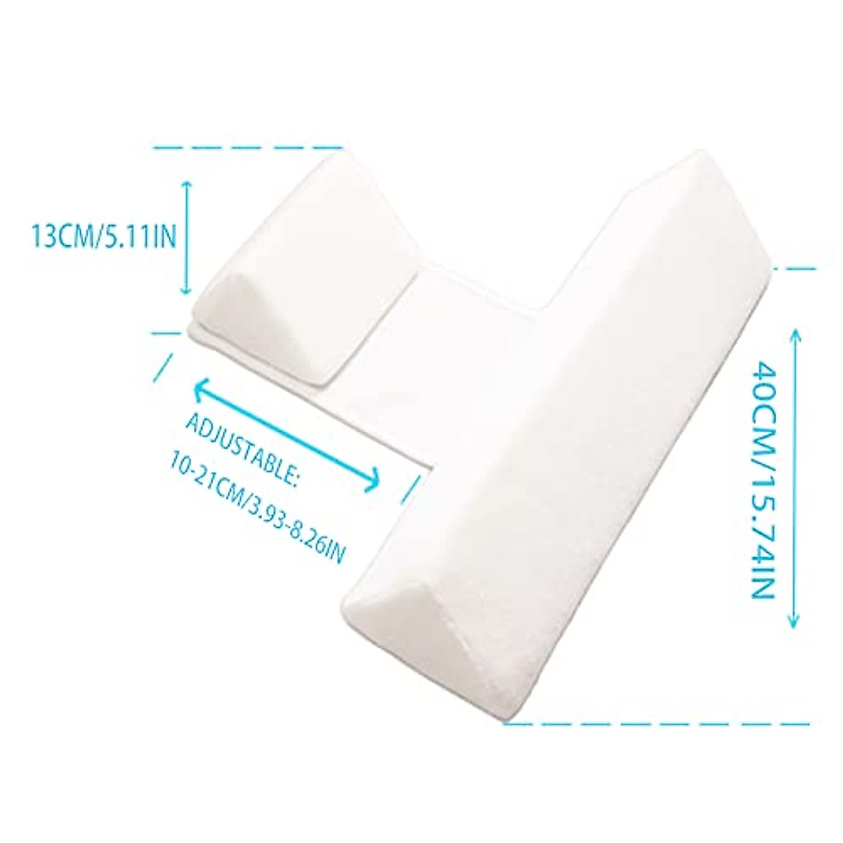 Side Sleeper Wedge Chair Positioner Back & Body Supports The 45 Inclined Triangle Support Design Chair, Removable and Washable MZEBXK