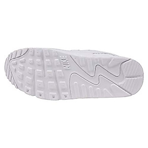 Nike Women Running Shoe, White White White Wolf Grey, 6.5