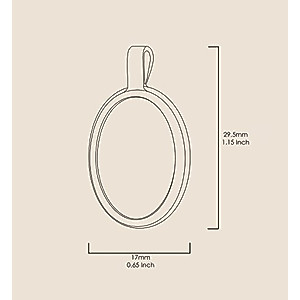 Gold Plated Silver Virgo Necklace Zodiac Pendant Gift for Women Birthday Jewelry 23rd August - 22nd September Gold Inscribed on Onyx, 18" Rolo Chain