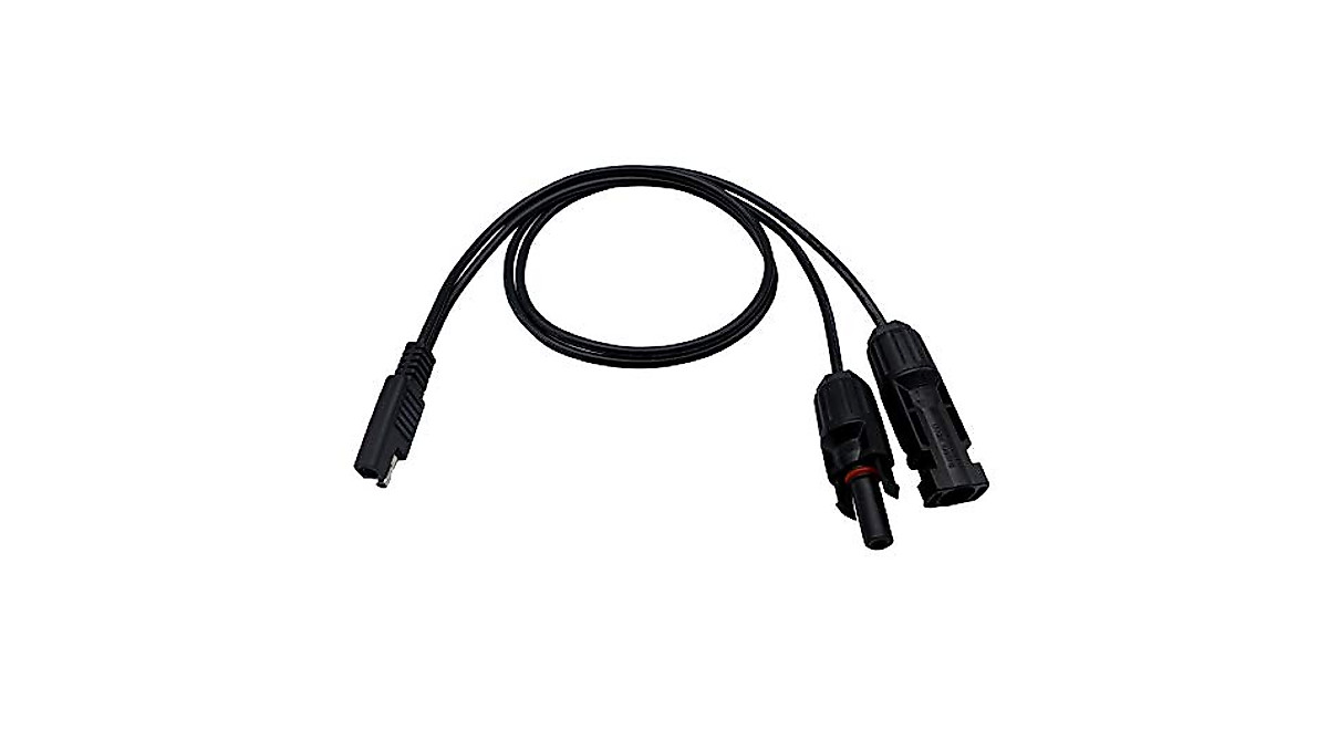 2ft Solar Adapter to SAE Connector - Easy Connection