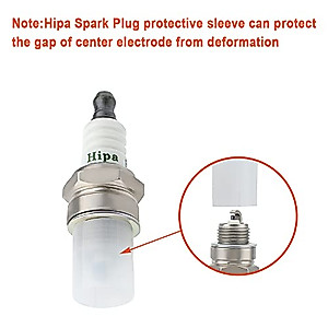 Hipa Nickel Standard Spark Plug Replace for NGK BPMR7A Champion RCJ7Y STHIL 017 018 MS170 MS180 MS290 MS310 MS390 029 039 Chainsaw(4 Pack)