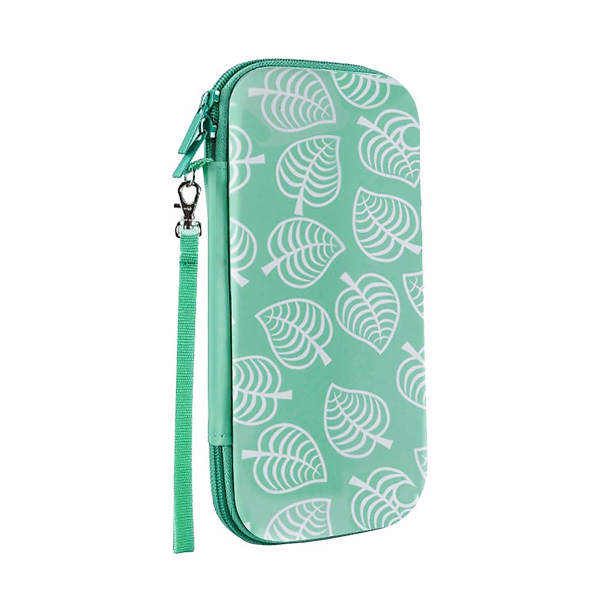Carry Case for Nintendo Switch Lite ,Travel Case, Animal Crossing ,Accessories Pouch,Green