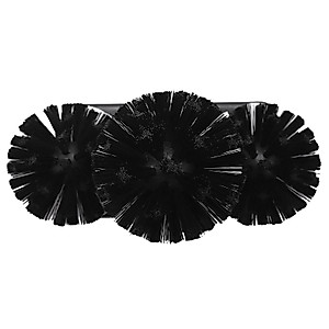 Dacvgog Glass Washer 3 Brush Glass Washing Brushes with Suction Base Bar for Bar,Kitchens,Red Wine Glasses,Cup