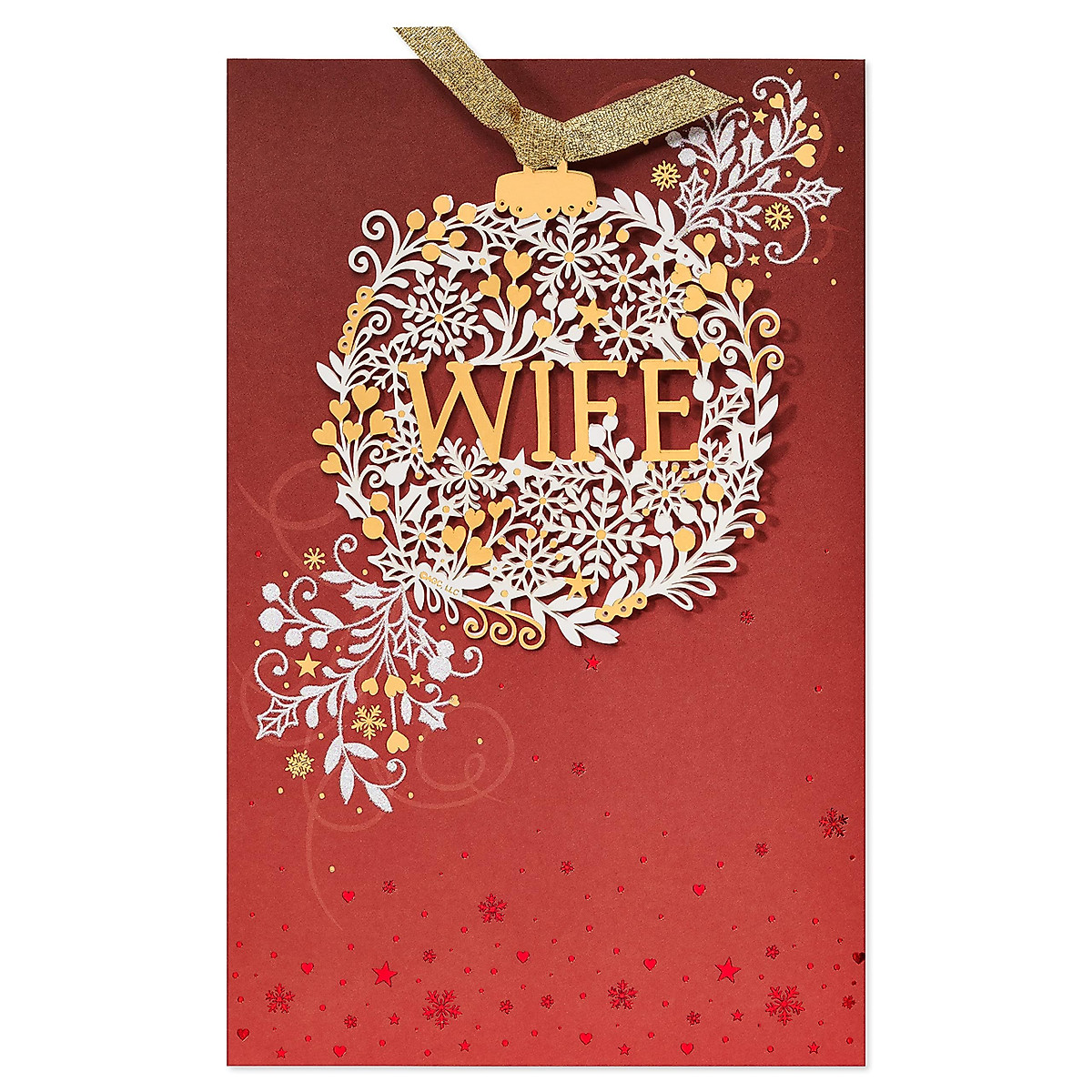 American Greetings Christmas Card for Wife (Grateful for Our Life Together)