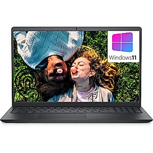 Dell Inspiron 15 3000 3511 15.6" FHD Touchscreen Laptop Computer, Intel Quad-Core i5-1135G7 (Beat i7-1065G7), 16GB DDR4 RAM, 512GB PCIe SSD, 802.11AC WiFi, Bluetooth, Webcam, Carbon Black,Windows 11 S