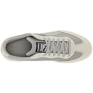 PUMA Mens Super Liga OG Sneaker, Limestone-Peacoat, 13