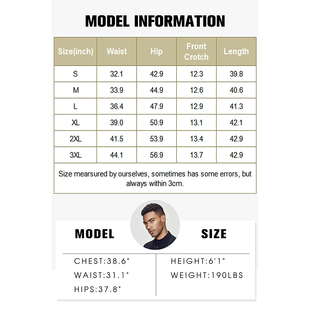 COOFANDY Men's Chino Pants Modern Lightweight Elastic Waist Relaxed-Fit Trousers Big and Tall(Deep Grey, S)