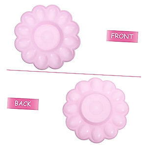 STOBAZA Plastic Dinnerware 4pcs Egg Storage Tray Plastic With Cover Egg Box Fruit Pies