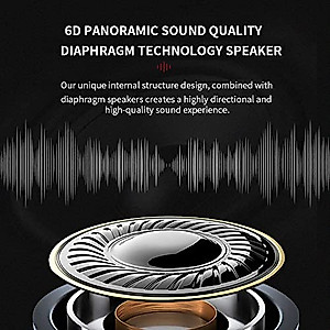 TOKANI Open Ear Wireless Sports Headphones, Bluetooth 5.0 Waterproof Sweatproof Headset with Mic for Sport Jogging Running Driving Cycling Hiking Indoor and Outdoor Use