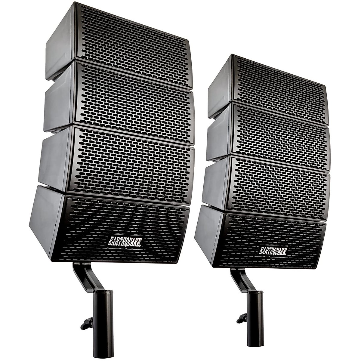 Earthquake Sound DJ-Array Gen2 4x4" Line Array Loudspeaker System, Set of 2, Black