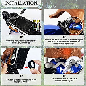 Dinosaur Toys for Kids 3-5 Dino Toy Cars, Kids Dinosaur Toys Toddler Boy Toys Vehicle Playsets with Flashing Lights for 5-7 Boys Girls, Boy Toys Age 3-5, Christmas Birthday Gifts for Kids 2 Pack