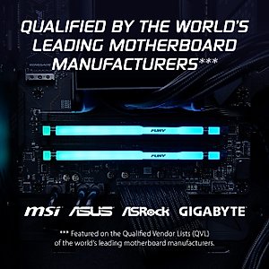 Kingston Fury Beast 8GB 5600MT/s DDR5 CL36 RGB Desktop Memory Single Module | Infrared Syncing | AMD Expo | Plug N Play | KF556C36BBEA-8