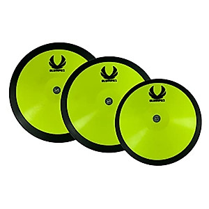 Olympus Preliminary Discus 2kg -1.6kg - 1kg Low-Spin Discus, 65-70% Rim Weight - World Athletics Approved Track & Field Throwing Discus for High School & College Athletes (1.6, kilograms)
