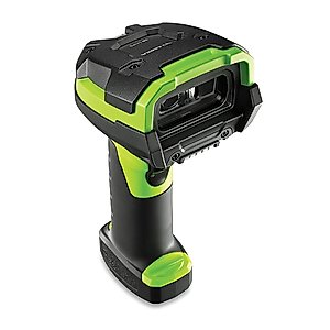 Zebra LI3678-SR Series Rugged Cordless Handheld Standard Range Linear Imager with FIPD and Vibration Motor, Industrial Green (LI3678-SR0F003VZWW)