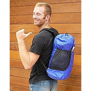 Hammock Bliss - Ultralight Travel Daypack - Lightweight Packable Backpack - Foldable Hiking Backpacks - Waterproof Compact Folding Day Pack for Travel Camping Outdoor - Only 5.25 oz