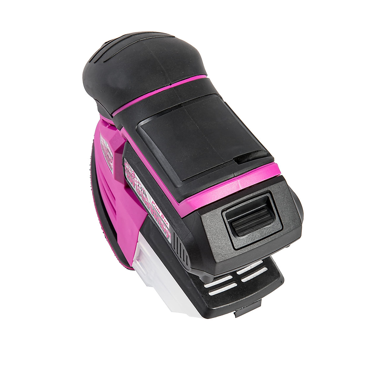 The Original Pink Box 20-Volt Li-ion Brushless Cordless Detail Sander with 2Ah Battery, Pink