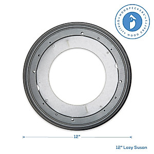 Pack of 1 and Pack of 2 Steel Lazy Susan Turntable Ball Bearing 12 inch 1,000 lbs