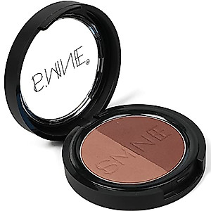 IS'MINE Single Duo Matte Eyeshadow, Dual Color, Longwear, Red Light Brown Eye Makeup for Day & Night