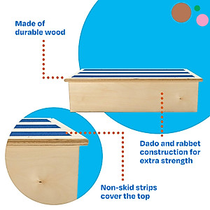 Childcraft Step Stool, 23 x 11-3/4 x 6 Inches