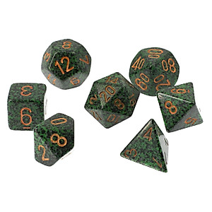 Chessex Speckled® Polyhedral Golden Recon™ 7-Die Set