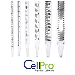 CellPro™ Serological Pipetts, Sterile, Individually Wrapped, Resealable Bulk Bagged (25ml, 200)