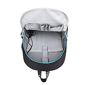 Golden Print School Bags KILLER QUEEN Boys Bookbag Oxford Travel Backpack Women USB Laptop Back Pack (6)