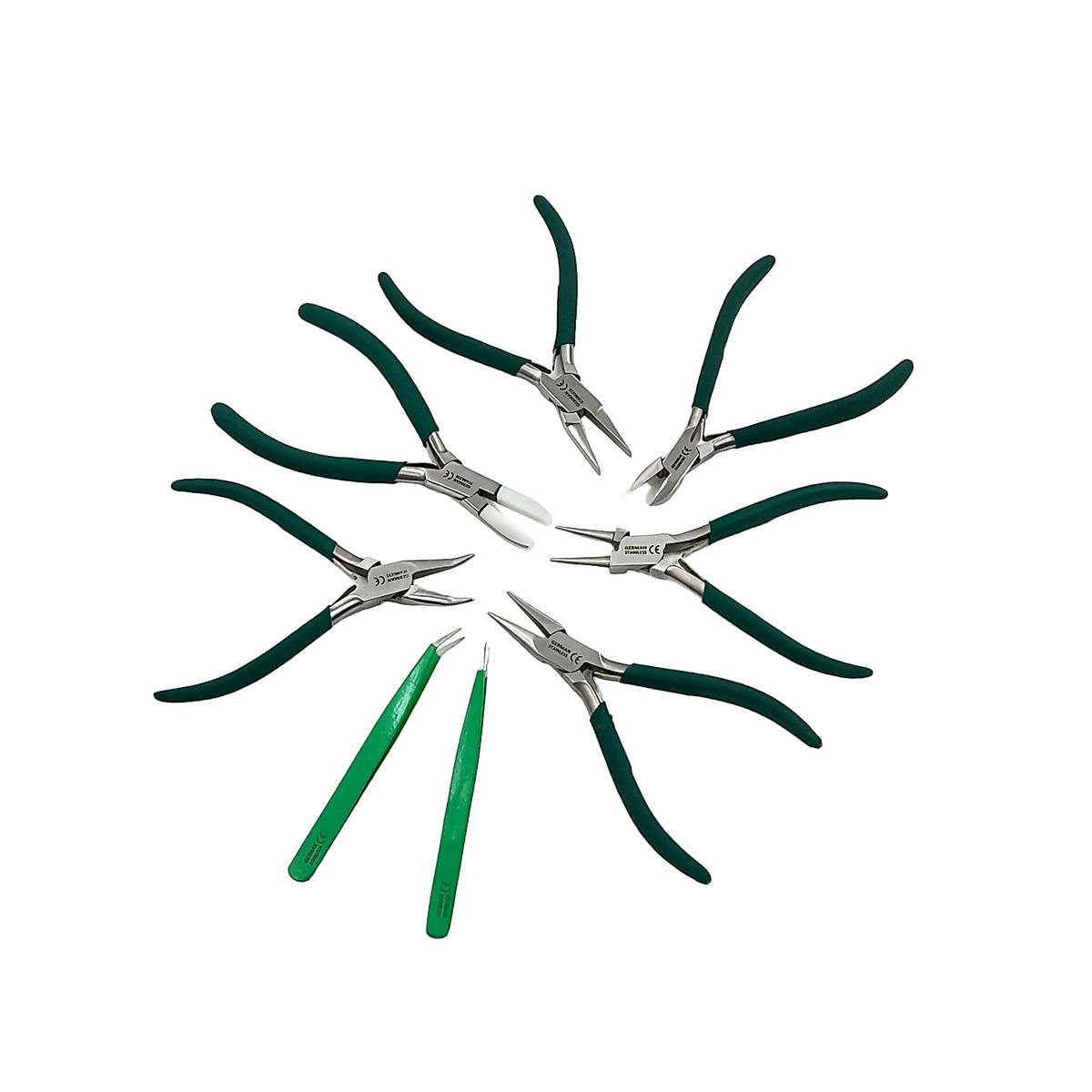 NEW PREMIUM GRADE SET OF 6 EACH OPTICIAN ! OPTICAL PLIERS,EYEGLASSES TOOL SET (SET OF 6 EACH)