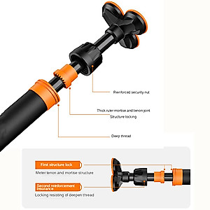 KDFJ Doorway Chin-Up/Pull-Up Bar, Portable & Easy Storage – Fitness Trainer for Home Gym Exercise-65-90cm