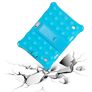 Tablet Case for 10 inch/10.1 inch, Universal Tablet Protective Cover, Compatible with Zonko, qunyiCO, MEIZE, PRITOM, FEONAL, ANTEMPER, MARVUE, Dragon Touch, Winsing, FANGOR, ZZB Tablet (Black)