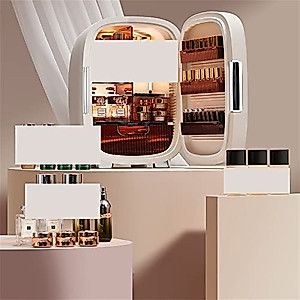 HESNDxbx Mini Fridge Mini Cosmetic Refrigerator Single Door Skin Care Product Beauty Refrigerator 12L Simple Beauty Refrigerator