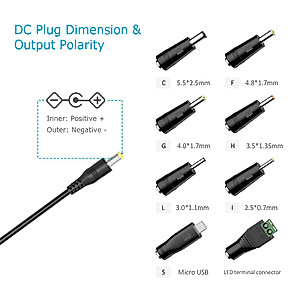 Belker 5V 2A 1.5A 1A AC Adapter Wall Charger Power Adapter Supply for TV Box Tablet Router More 5V Devices
